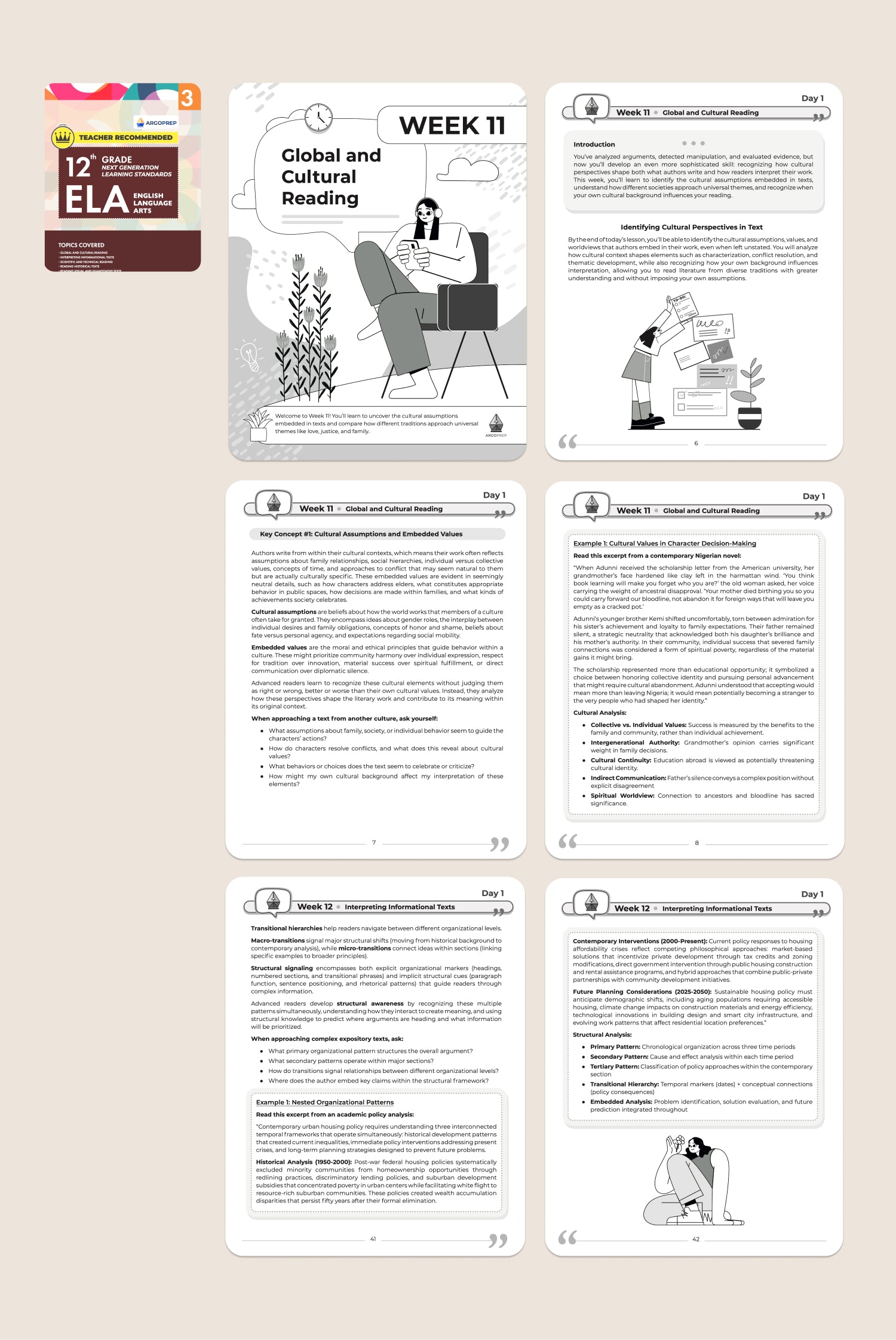 12th Grade ELA (English Language Arts) - Part 3 – ArgoPrep
